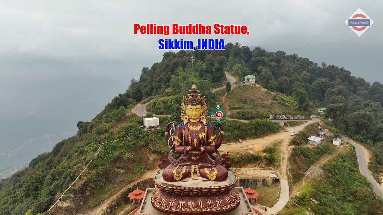 Sikkim Buddha Statue, Pelling INDIA - 4K - YouTube