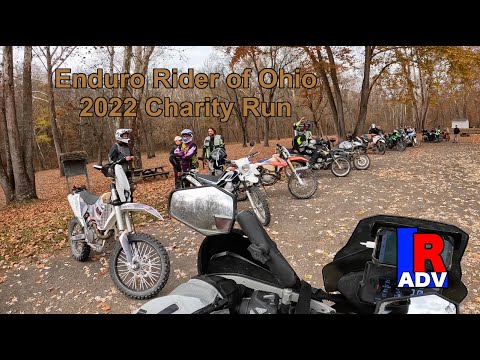 2022 Enduro Riders Of Ohio Charity Run - YouTube