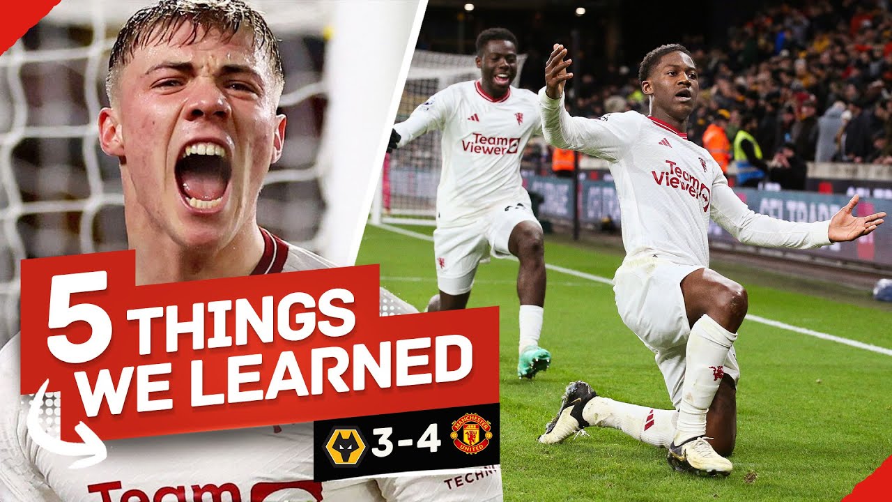 Højlund's BEST Game! Mainoo MAGIC & Rashford Responds! 5 Things We ...
