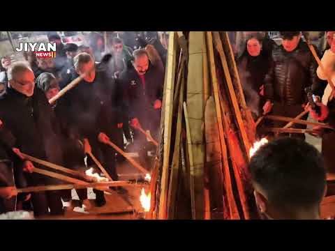 Bazîd’de (Doğubeyazıt) Newroz yürüyüşü