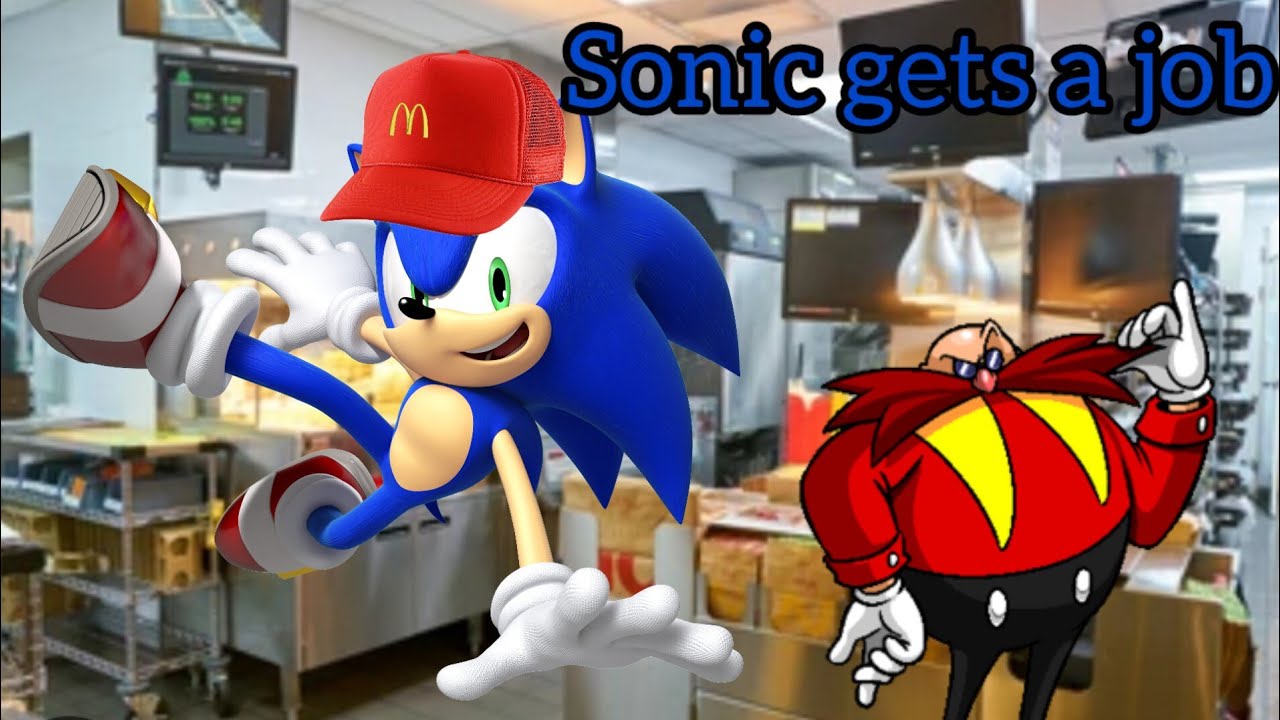 sonic gets a job - YouTube