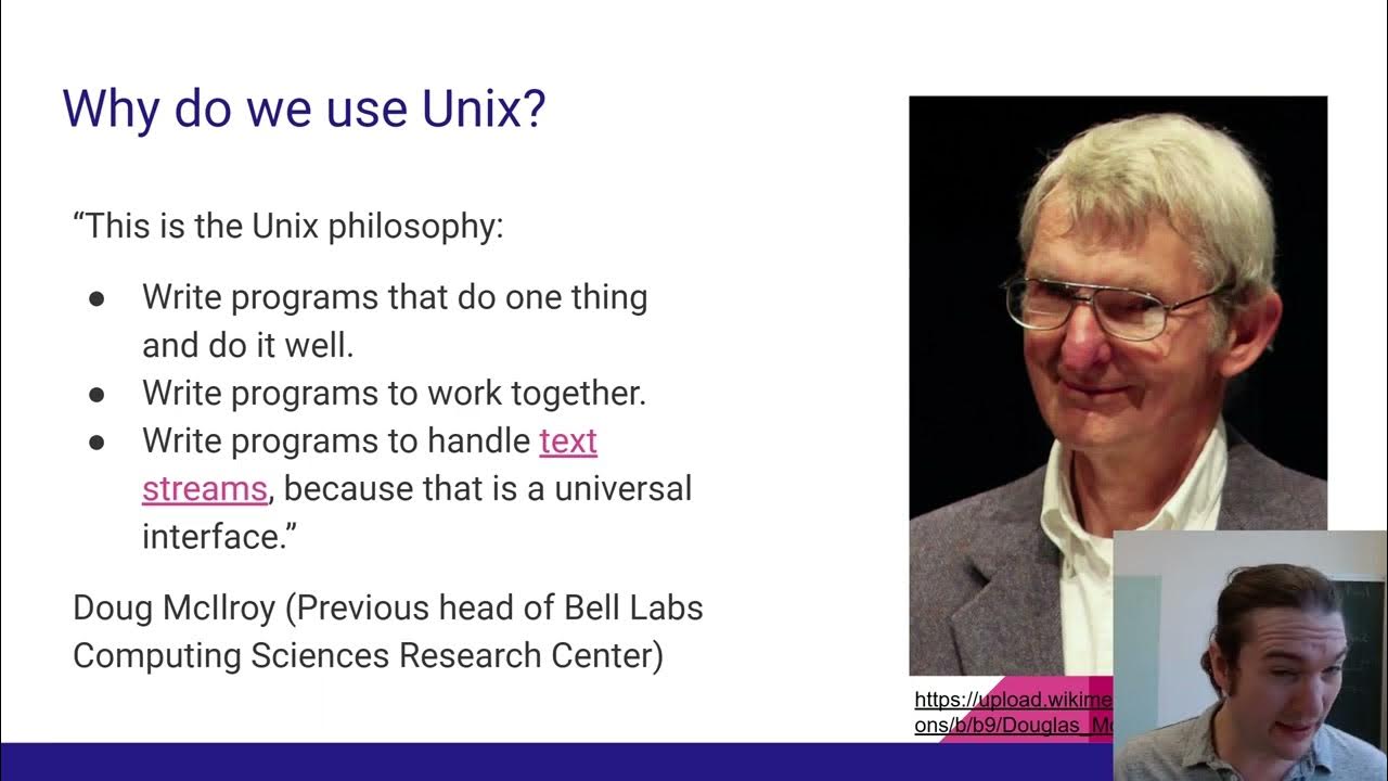 Linux-00: An introduction to Linux/UNIX based operating systems - YouTube