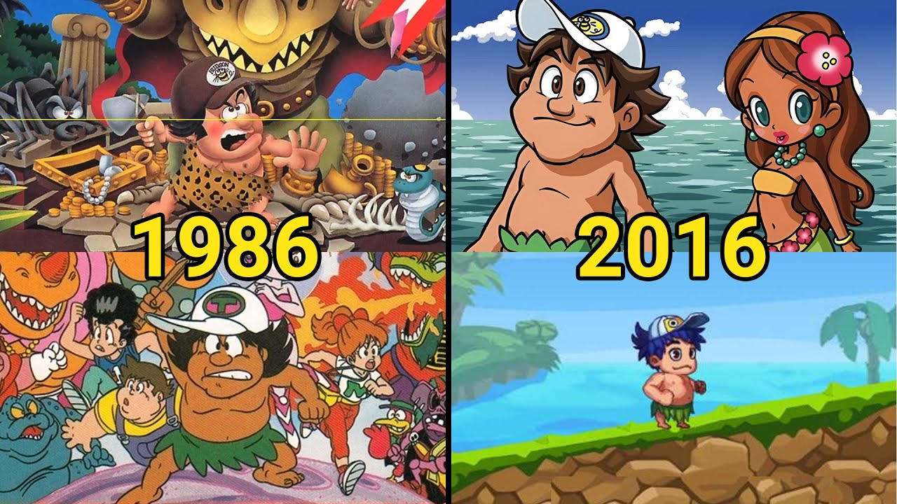 Evolution of Adventure Island Games (1986-2016) - YouTube