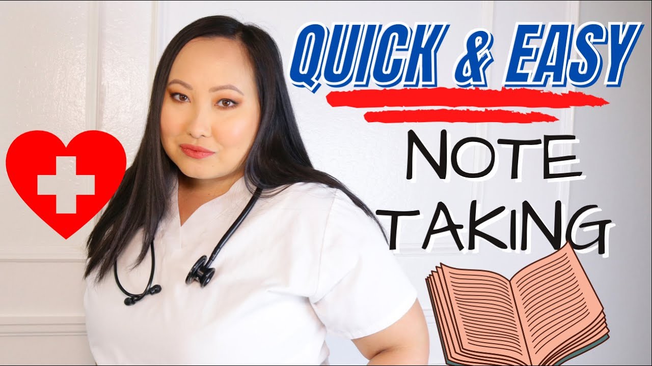 HOW TO TAKE NOTES EFFECTIVELY IN NURSING SCHOOL TO GET ALL A'S # ...