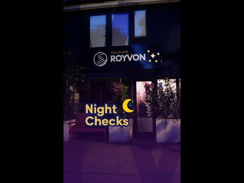🌙 Night Checks at #Royvon