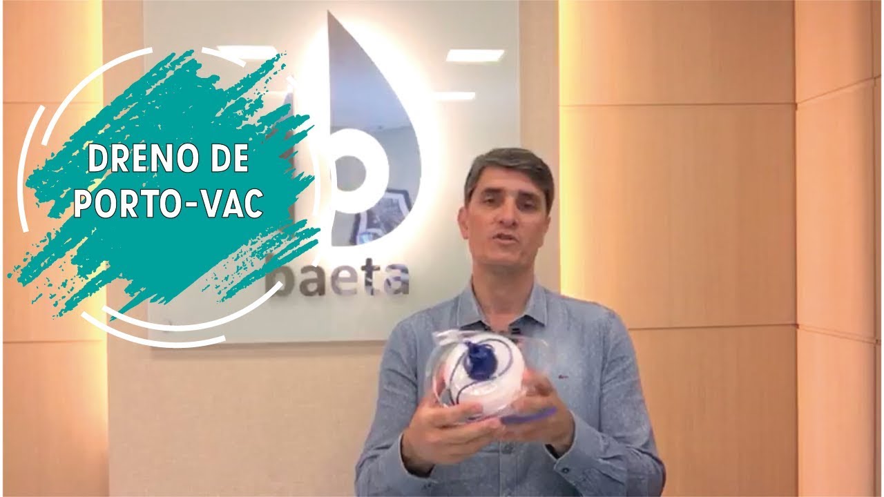 DRENO DE PORTO-VAC: COMO MANUSEAR - YouTube