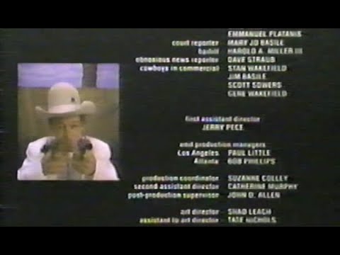 Jim Varney as Wrangler Bob during the end credits of the movie "Fast ...
