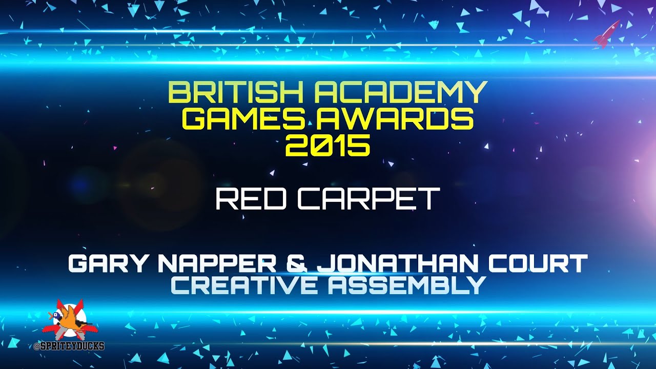 Gary Napper & Jonathan Court - Exclusive Games BAFTAs Red Carpet ...