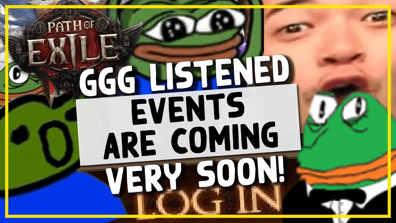 PoE 1 | GGG LISTENED AND EVENTS ARE COMING SOON - Path of Exile 1 News ...