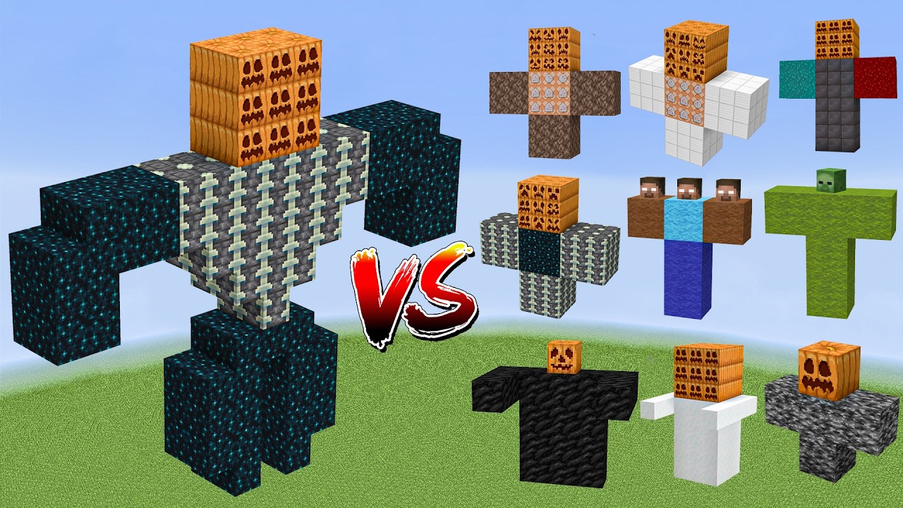 MUTANT CHAD WARDEN vs All Minecraft Bosses - Minecraft Mob Battle - YouTube