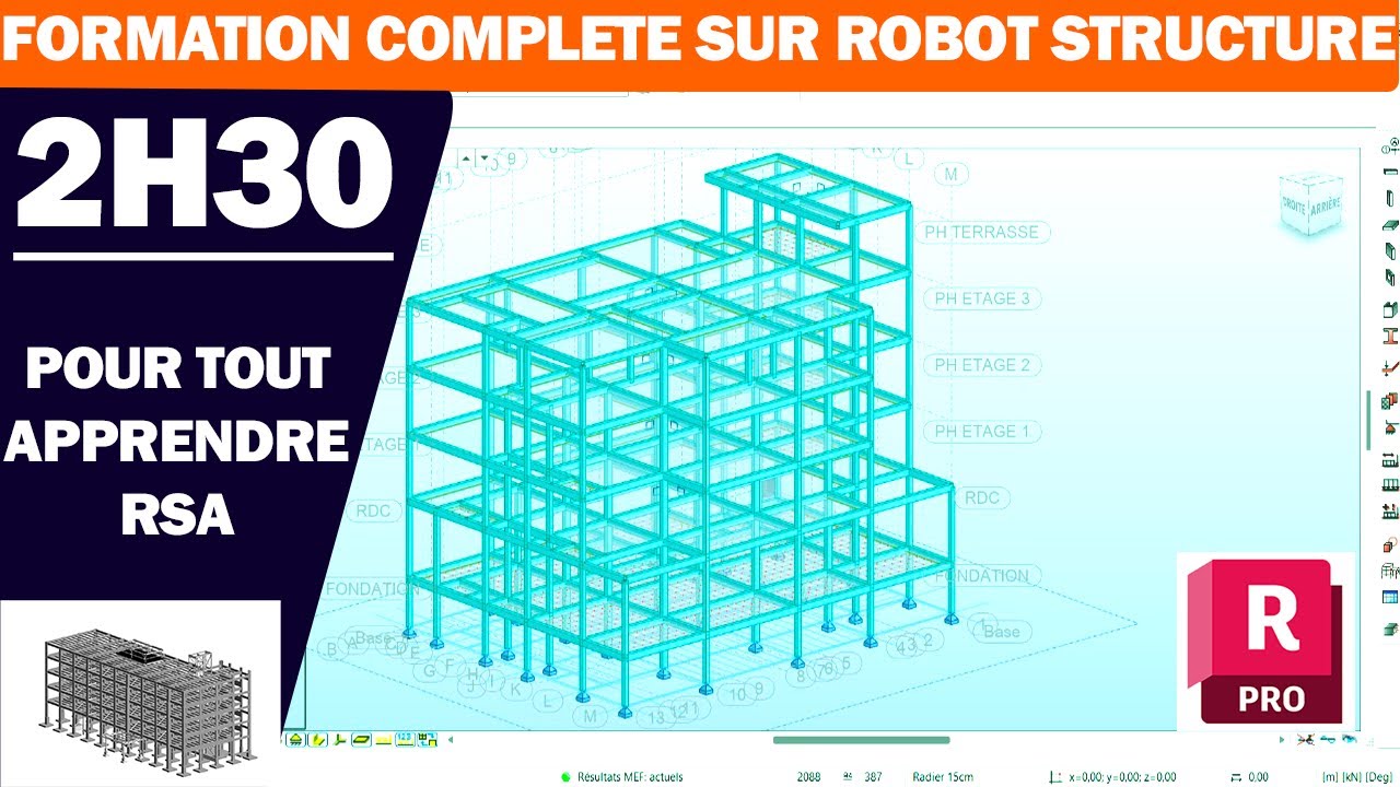 FORMATION COMPLETE SUR ROBOT STRUCTURE : Projet Pratique et Calcul de ...