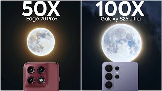 Motorola Edge 70 Pro vs Samsung S26 Ultra Live Zoom Test Comparison
