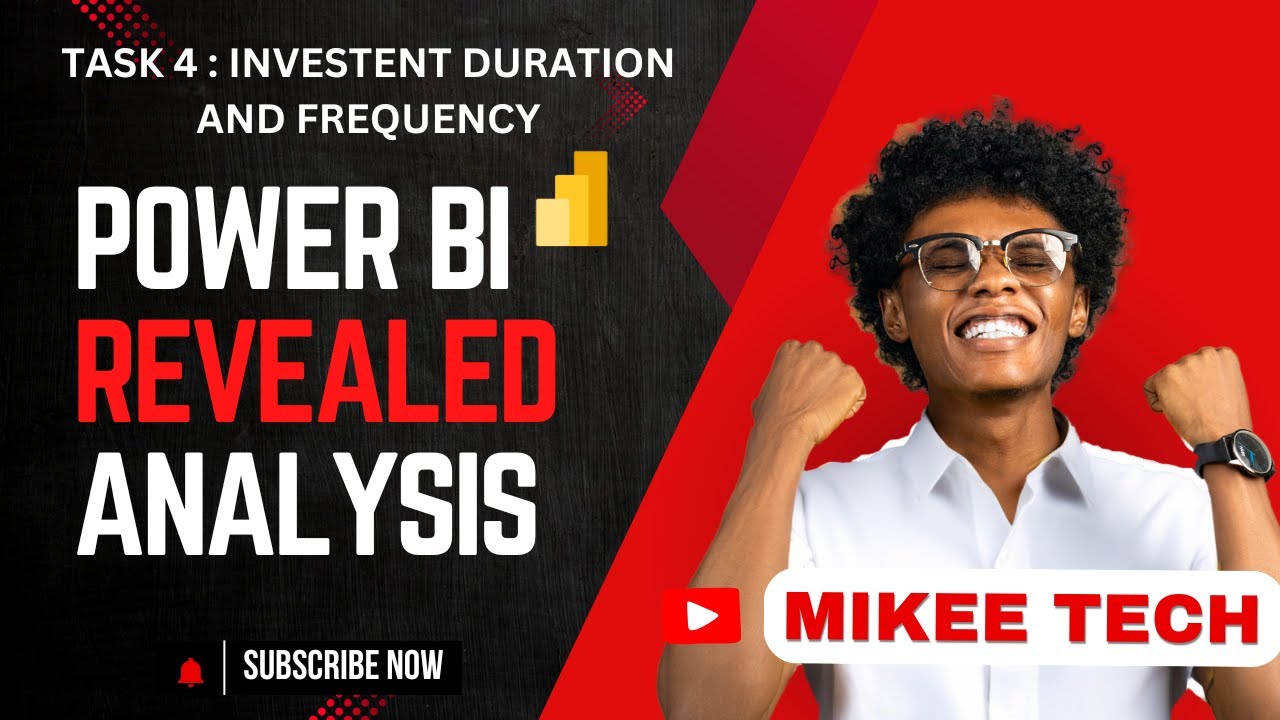 Power BI Task 4: Investment Duration And Frequency Cognifyz Technologies Project - YouTube