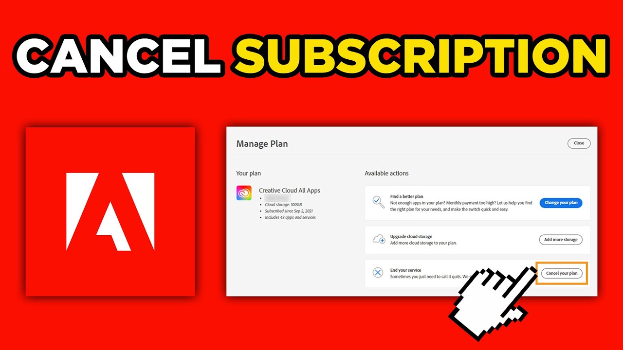 How To Cancel Your Adobe Subscription (2025) - YouTube