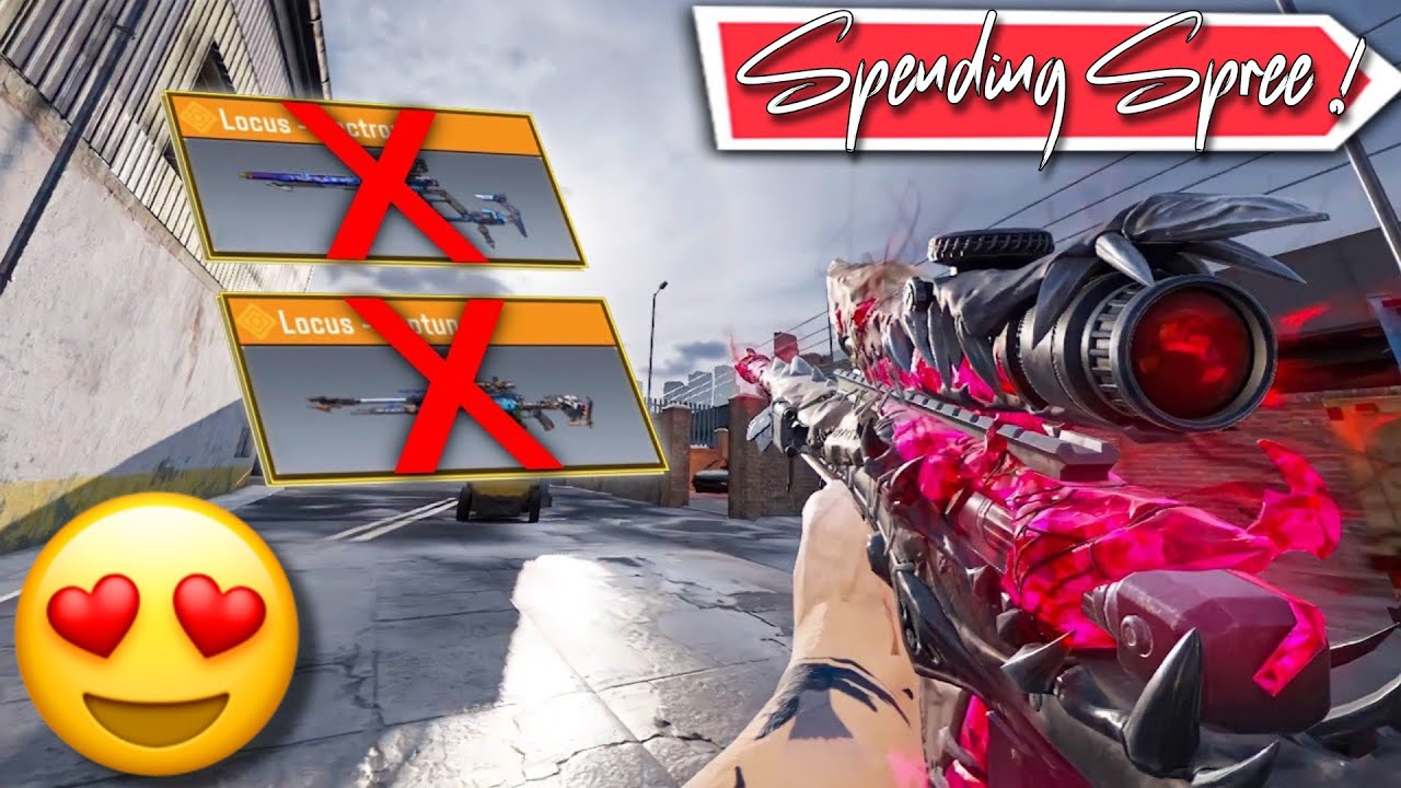 My First Ever Legendary Locus Skin in Cod Mobile! - YouTube