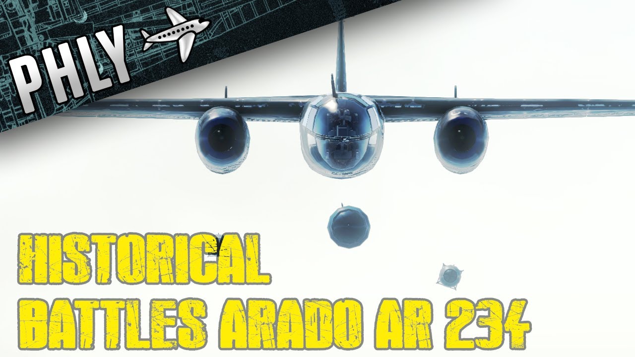 War Thunder-Arado Ar 234 Jet Bomber Historical Gameplay - YouTube