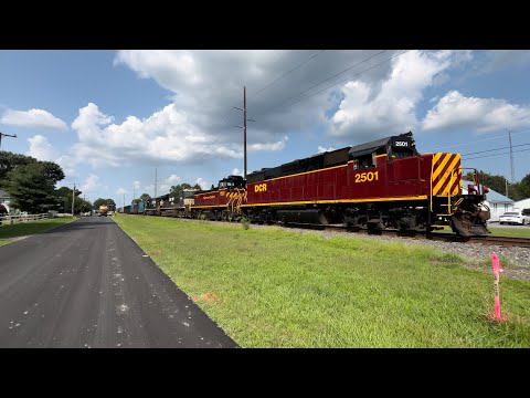 DCR 2501 leads stone train - YouTube