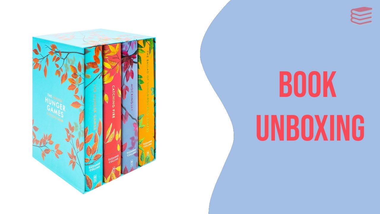 The Deluxe Hunger Games Collection by Suzanne Collins - Book Unboxing ...