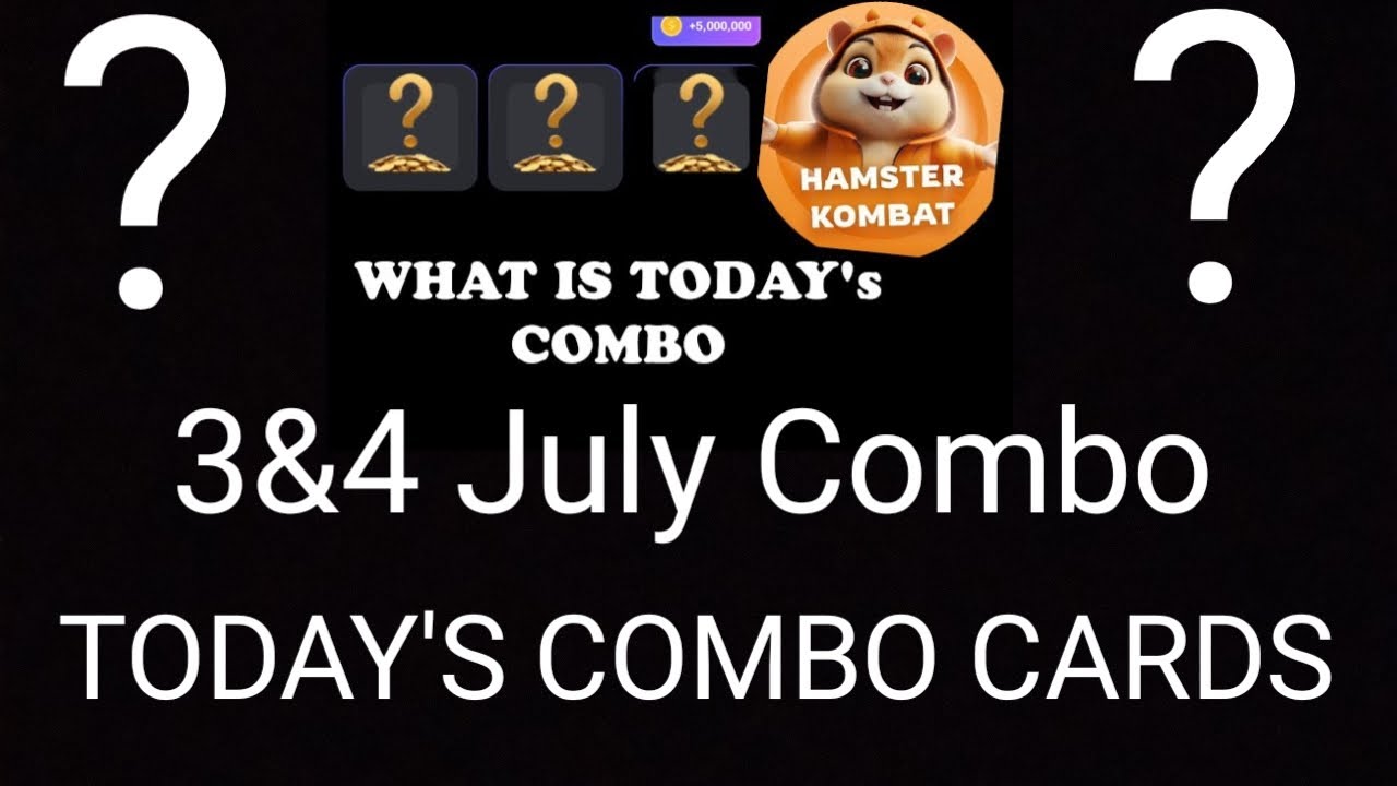 4 July Hamster Kombat Daily combo card | 5 MILLION COINS WITHDRAW - YouTube