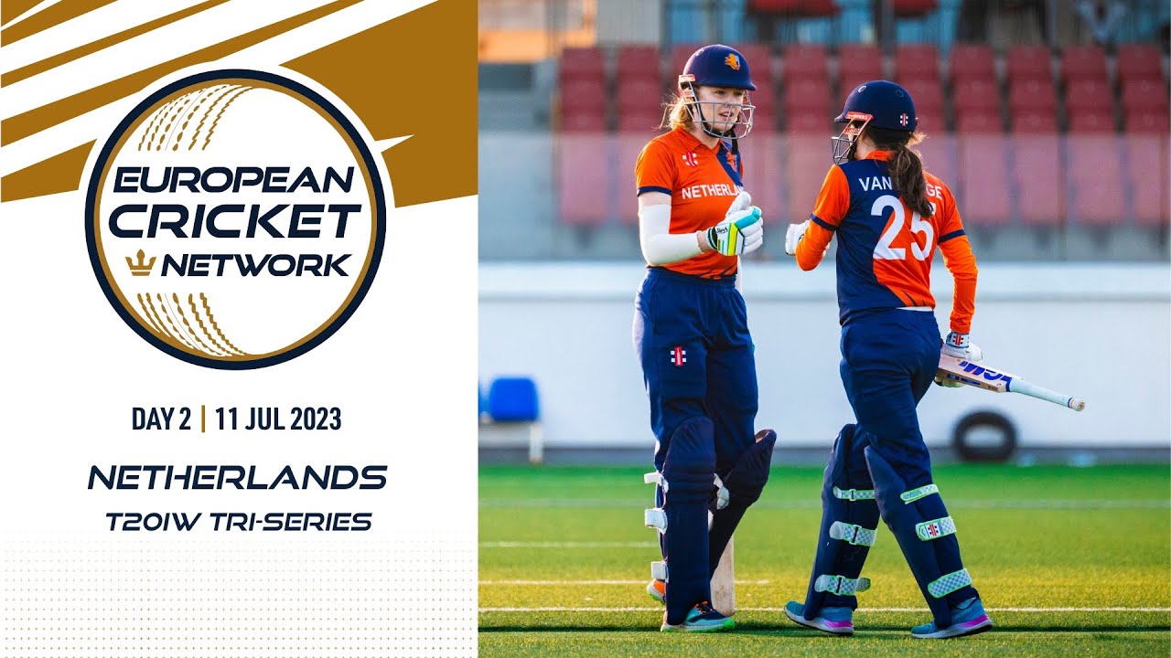 🔴 ECN Netherlands T20IW Tri-Series, 2023 | Day 2 | T20 Live ...
