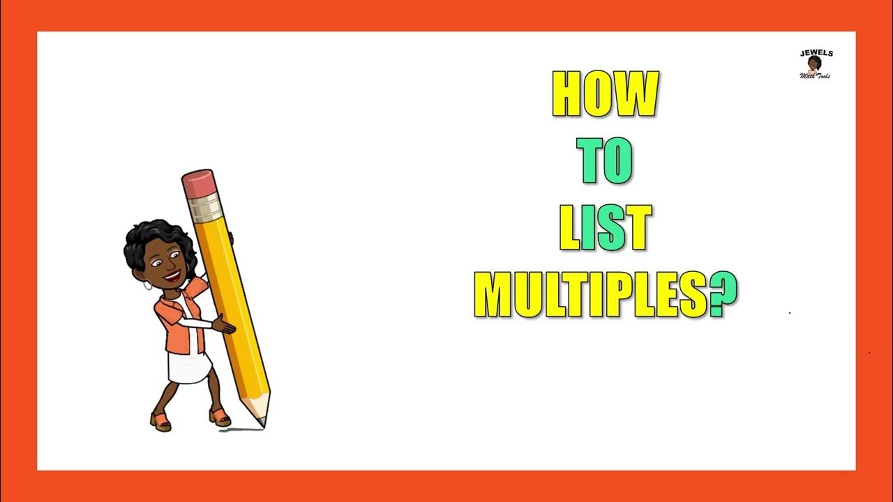 How to List Multiples - YouTube