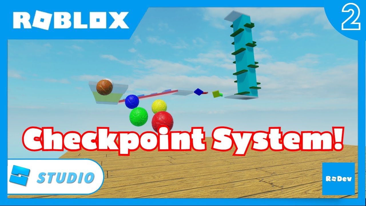 Checkpoint System! How to Make an OBBY Part 2! (Roblox Studio)! - YouTube