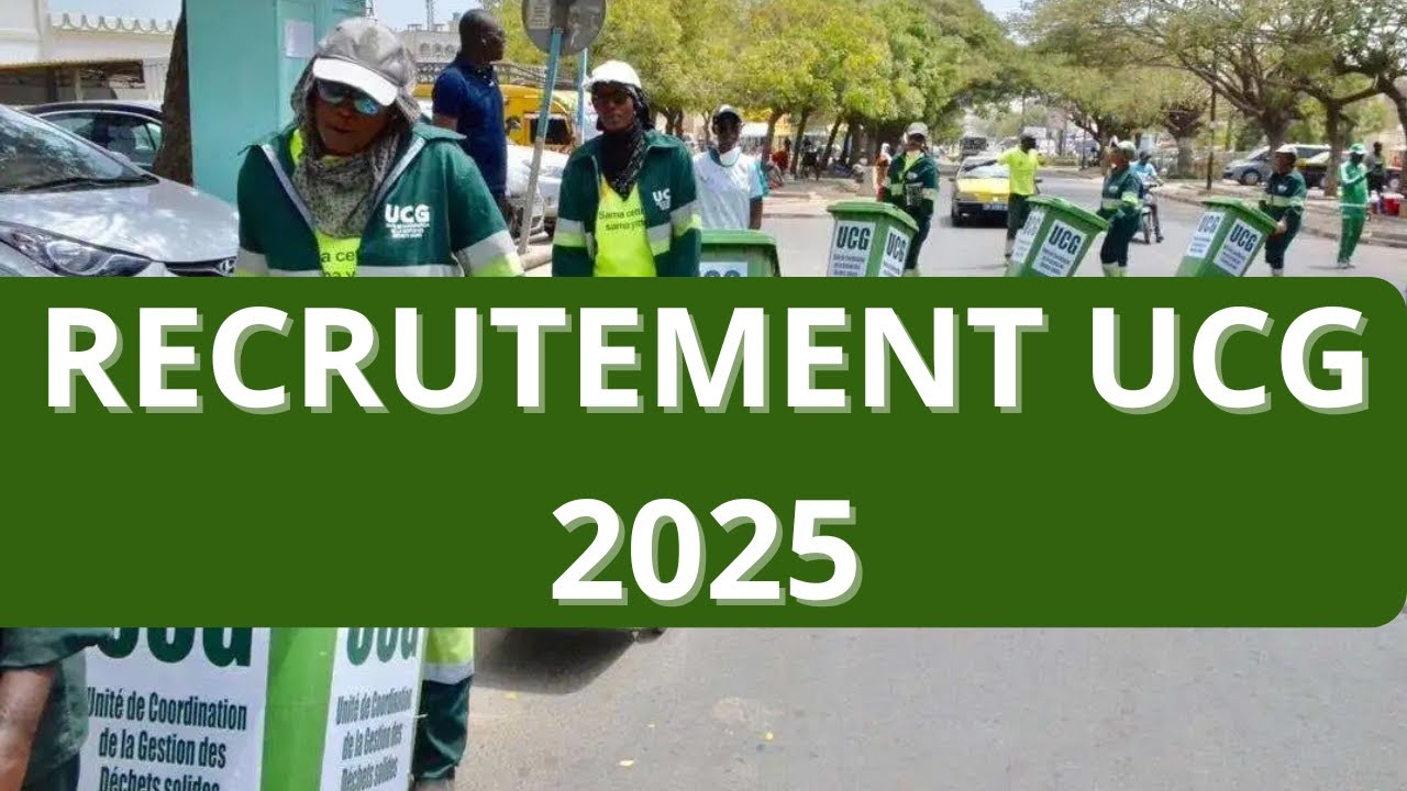 RECRUTEMENT UCG 2025 - YouTube