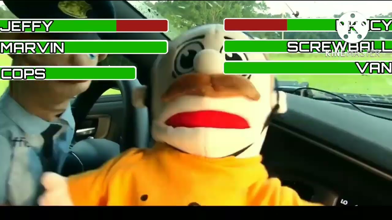 Jeffy's 18 birthday final chase scene with healthbars ( sml movie Jeffy ...