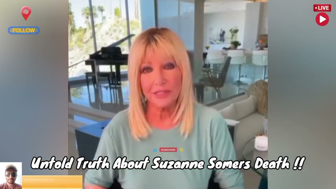 Untold Truth About Suzanne Somers Death | Suzanne Somers funeral 💔😰 ...