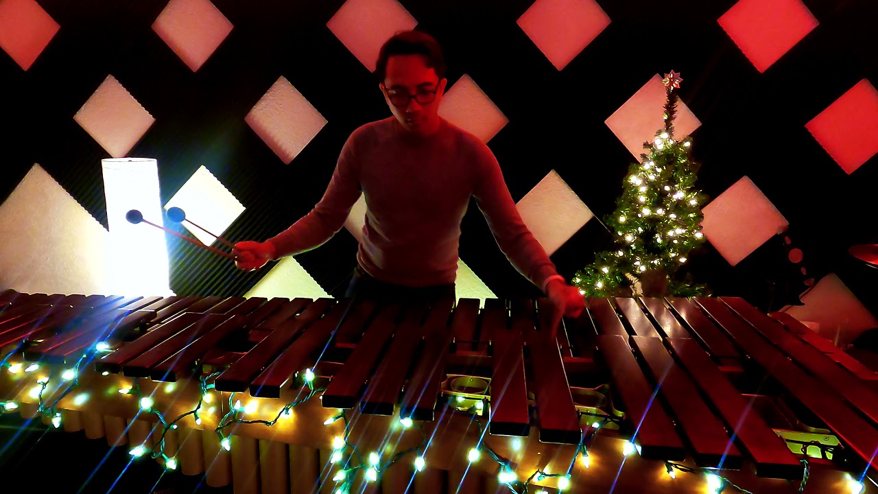 Sleigh Ride Marimba Cover | Benji Baker - YouTube
