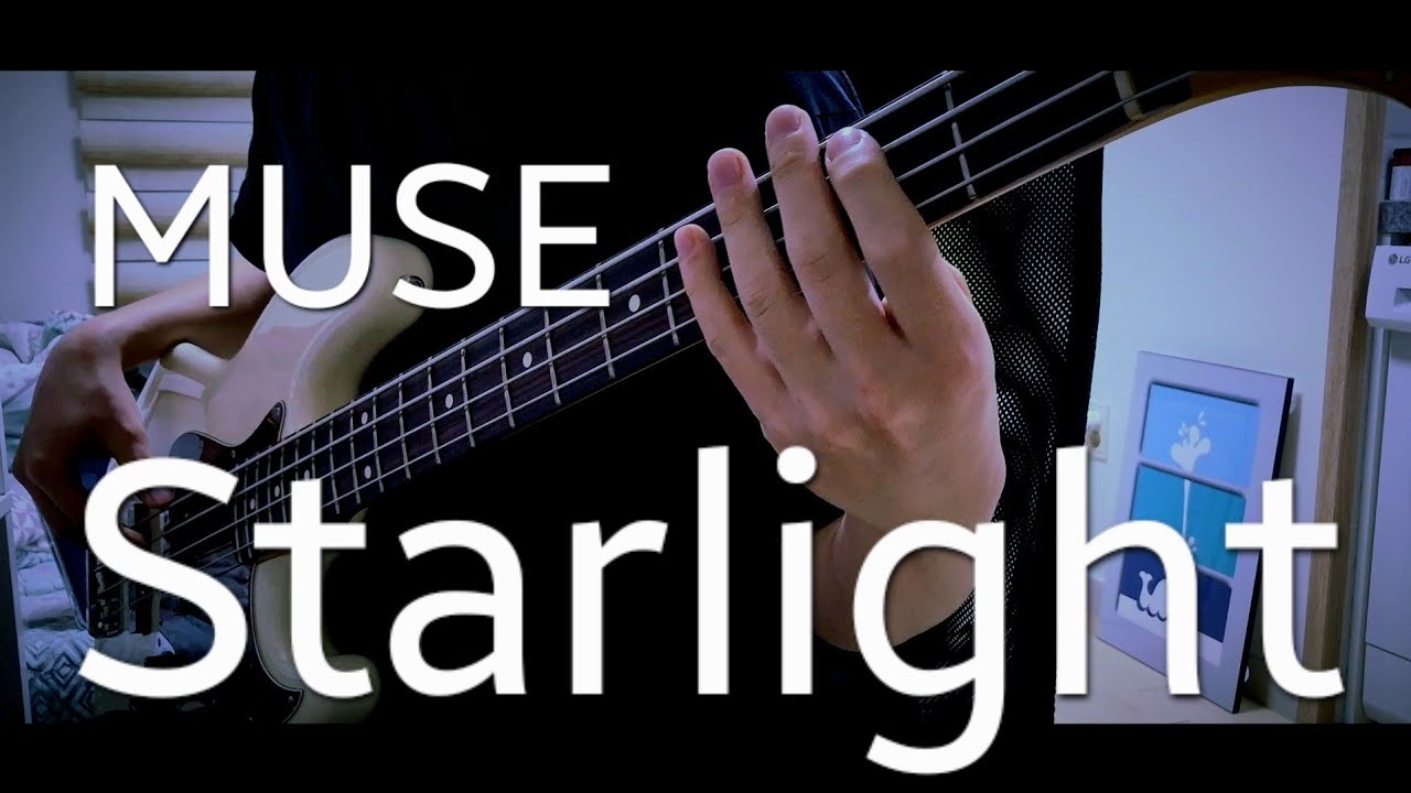 muse - starlight / bass cover - YouTube