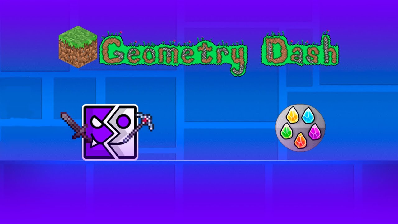 Террария + Майнкрафт + Geometry Dash = Geometry Box??? - YouTube