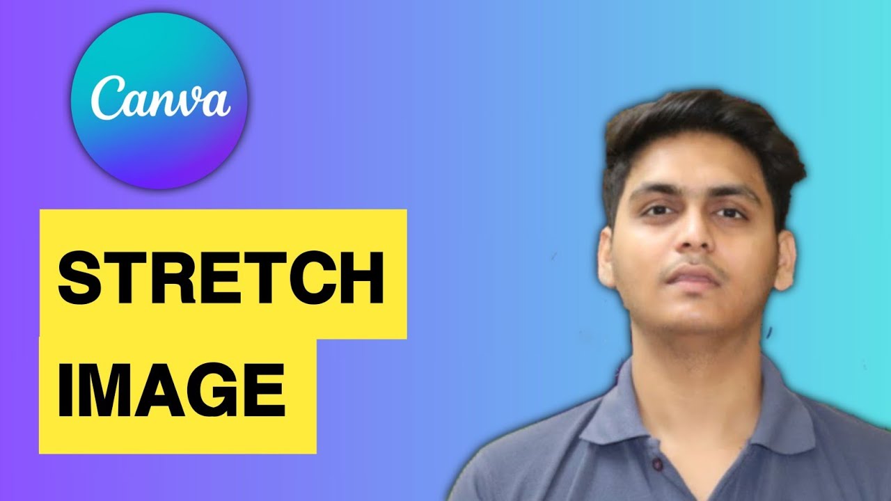 How to stretch an image in canva | stretch photo in canva - YouTube