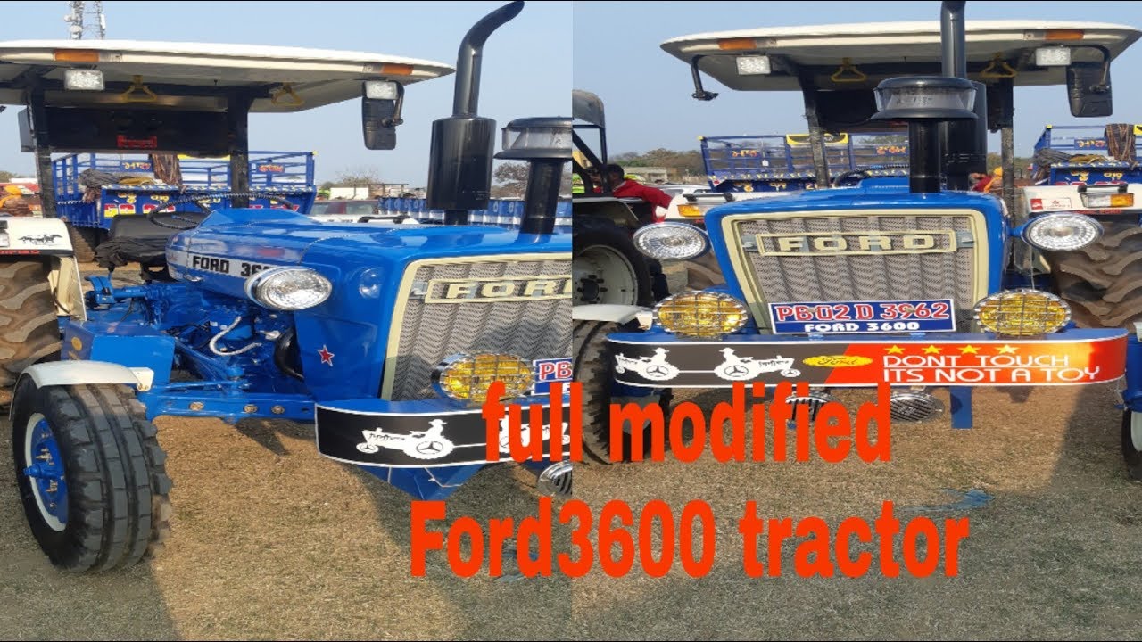 Ford tractor 3600 modified model 1992.tractor mandi talwandi sabo - YouTube