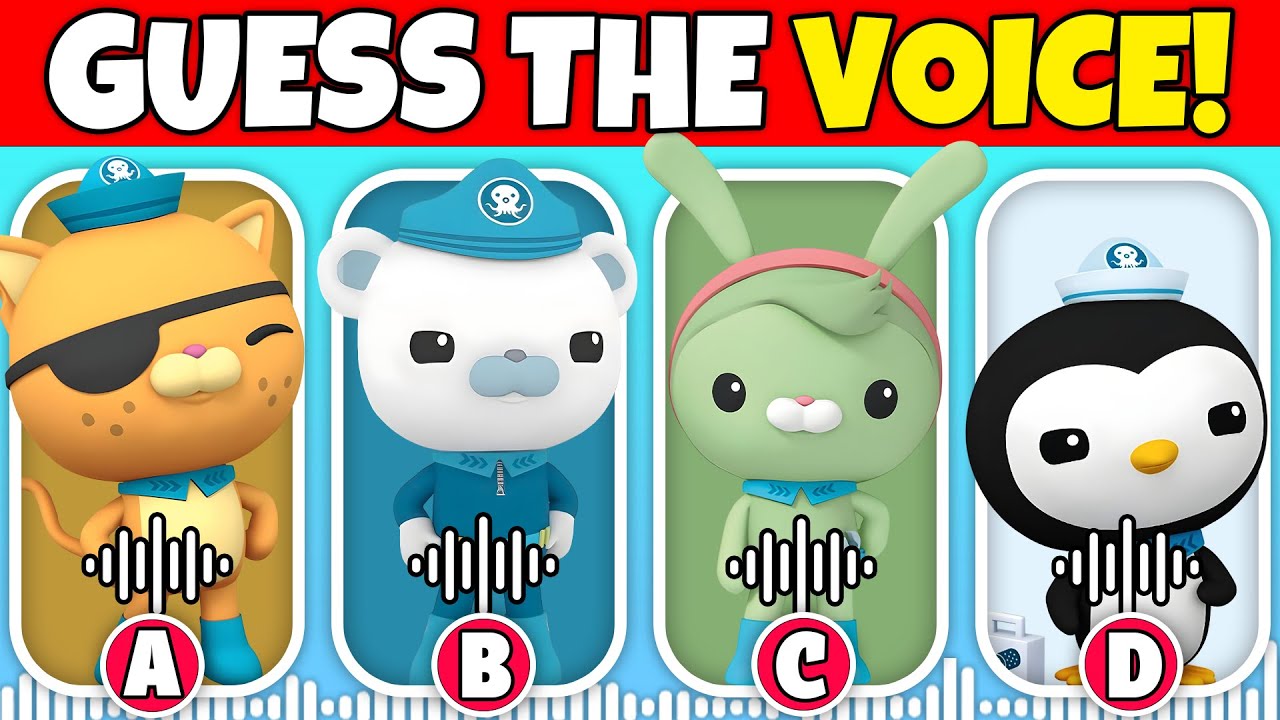 🦑 OCTONAUTS Movie VOICE QUIZ 🔊💥! Guess Who’s Talking! (Hard Mode ...