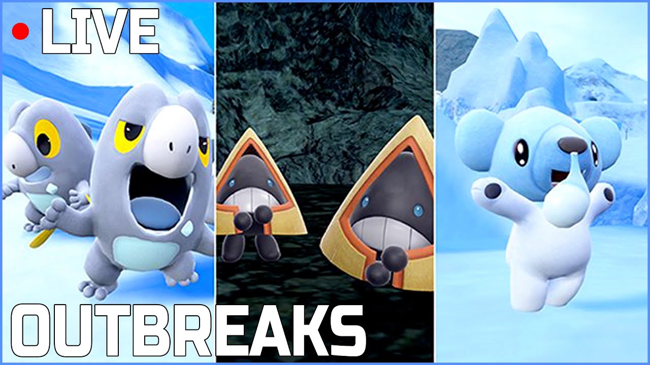 SHINY CHIEN-PAO!! Shiny Outbreaks and Raid Farming! - YouTube