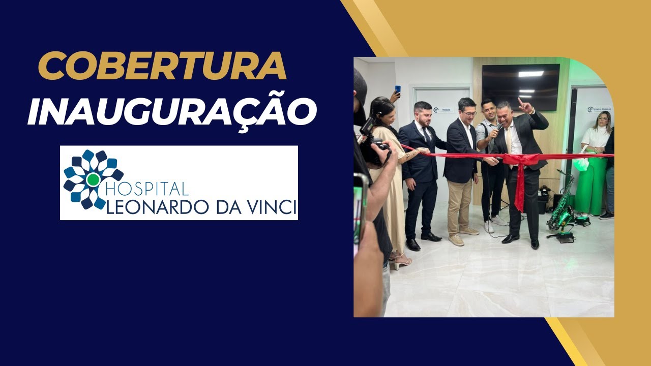 Edson Eda Show - Cobertura Inauguração Hospital Leonardo da Vinci - YouTube