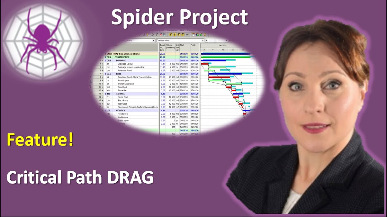 Spider Project Feature - Critical Path DRAG - YouTube