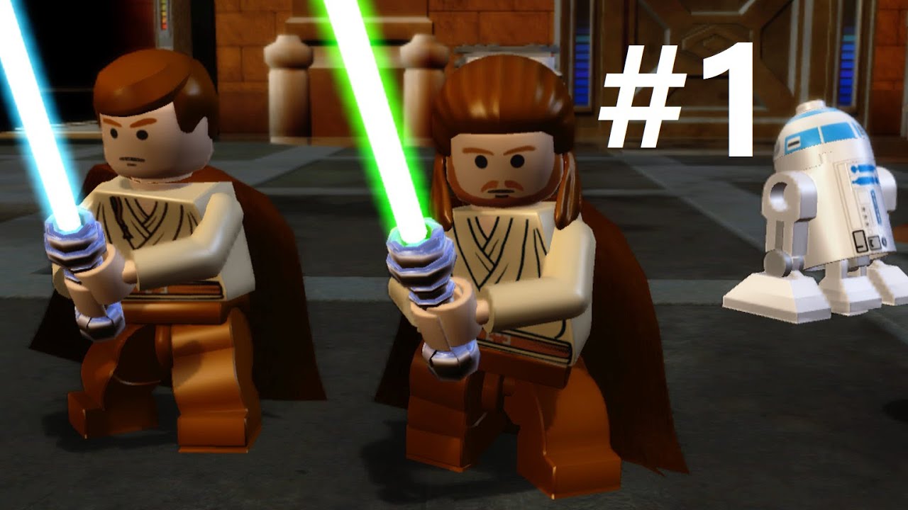 Lego Star Wars TCS Scuffed Playthrough #1 (Phantom Menace) - YouTube