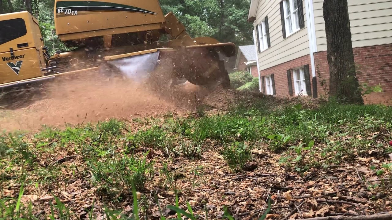 Charlotte Stump Grinding - Vermeer SC70TX - Give Us A Call - 704.400. ...