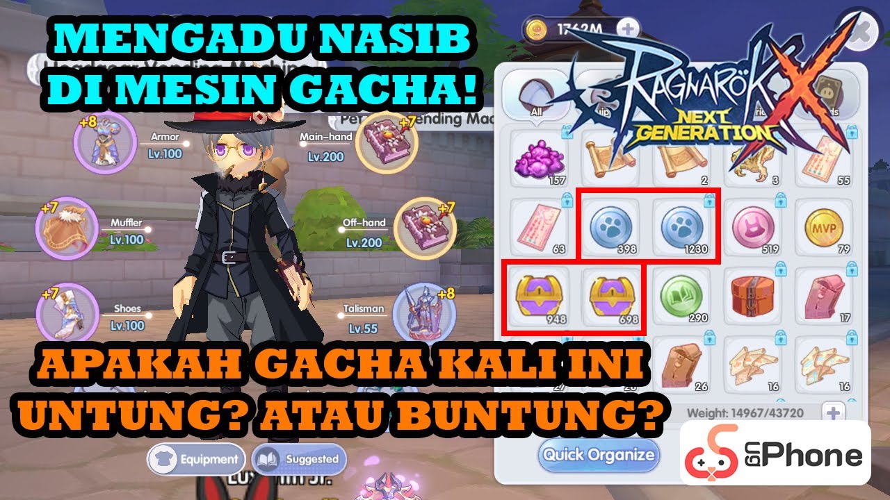 MELENGKAPI KEBUTUHAN PRIEST MELALUI MESIN GACHA! - RAGNAROK X (ROX ...