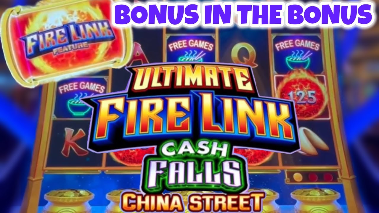 Great bonus sessions on Ultimate Fire Link Cash Falls and Golden ...