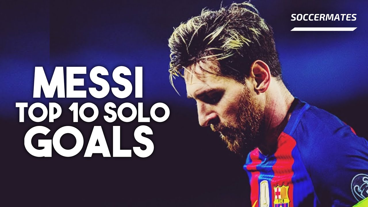 Messi Top 10 Solo goals ~ 2021 - YouTube