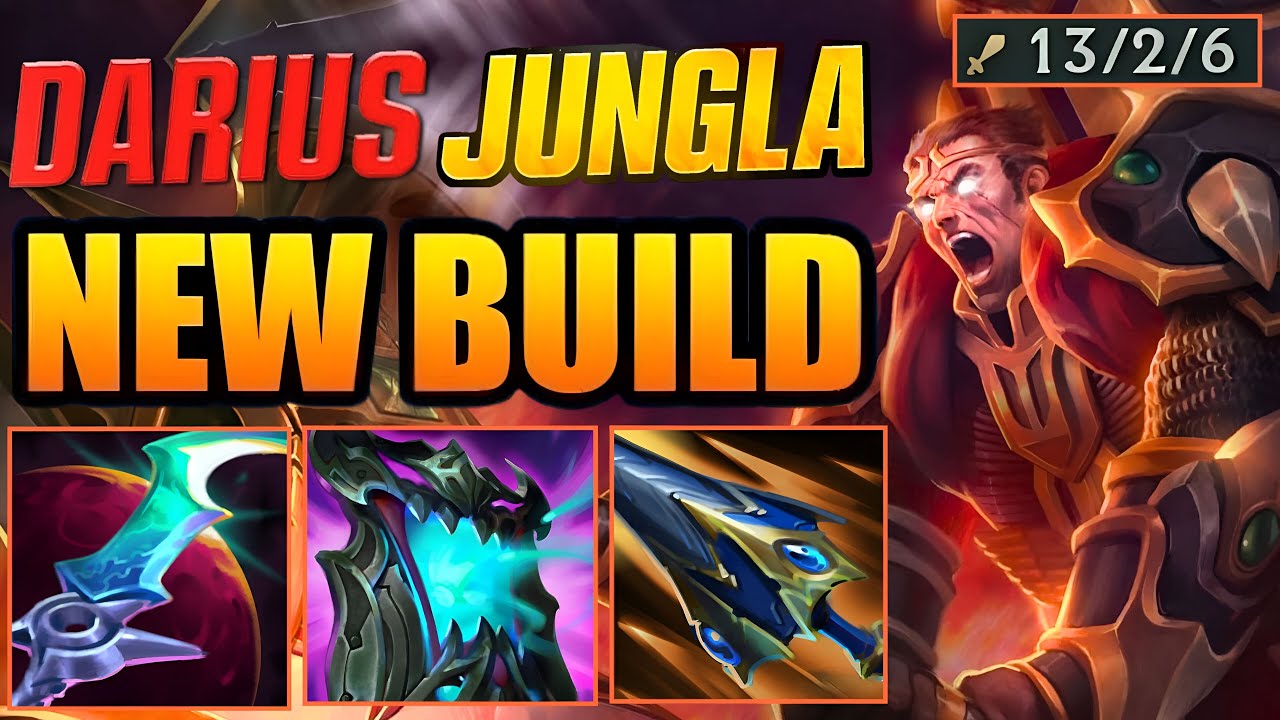 DARIUS JUNGLA BUILD INMORTAL - YouTube