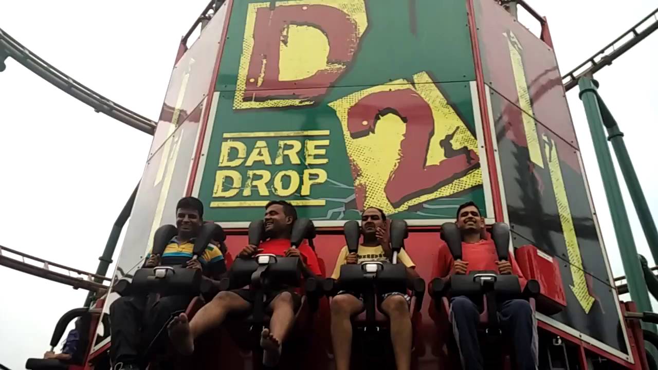 Dare 2 Drop Imagica Rides of the theme park, Khopoli, Mumbai - YouTube
