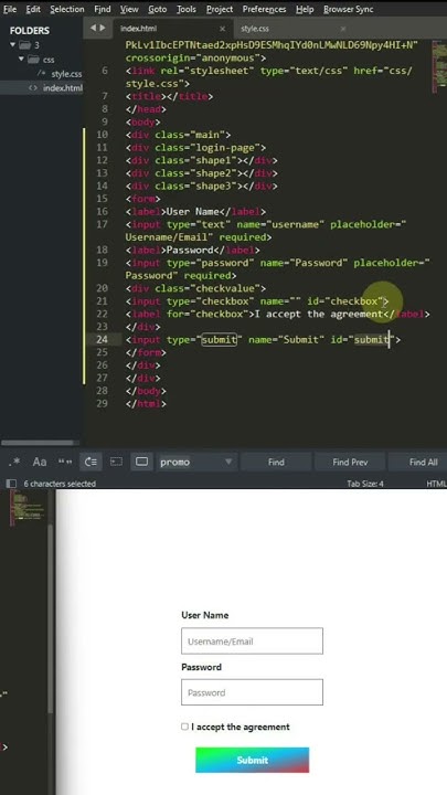 Animated Login Form Using HTML CSS | CSS Animation | #cssanimation @informativeworld713 - YouTube