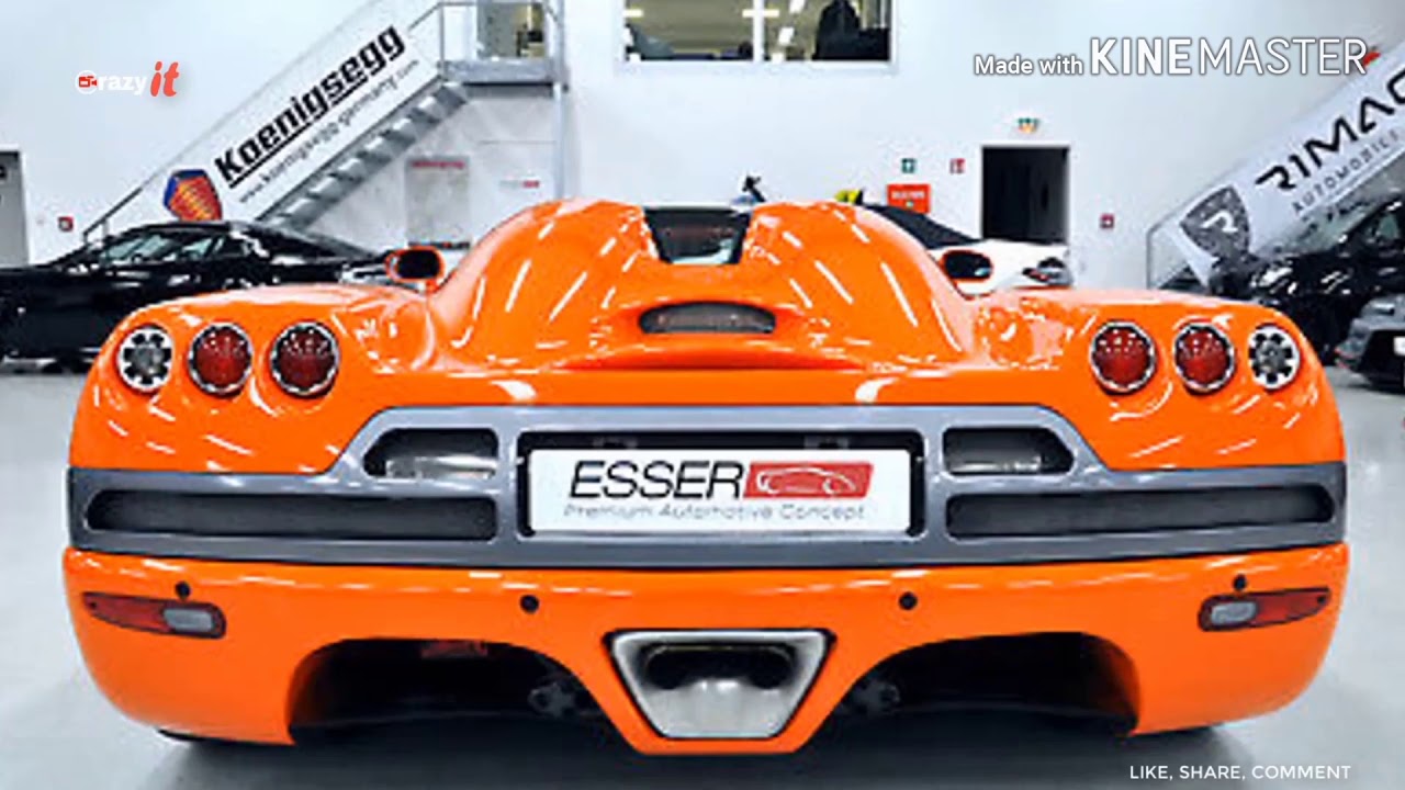 Top 10 Fatest Cars in the World 2019 - YouTube