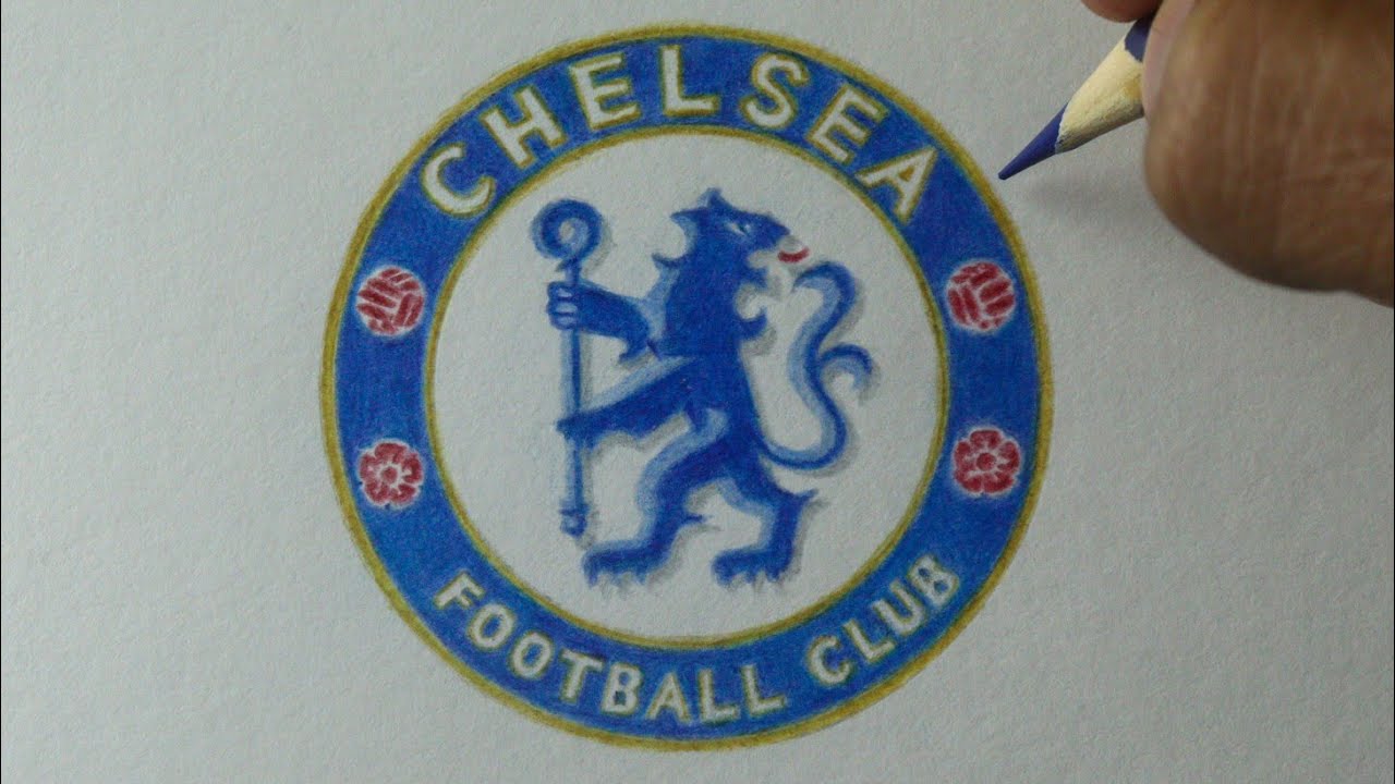 Como desenhar o logo do Chelsea F C - YouTube