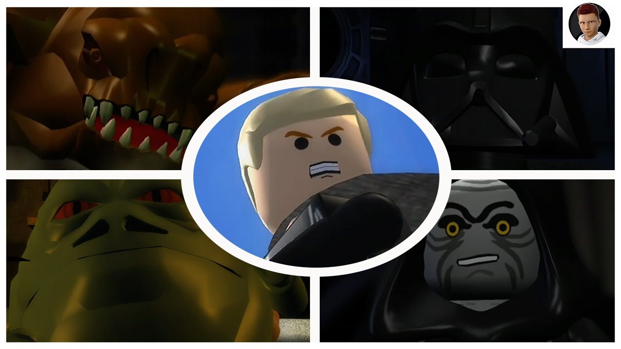 LEGO Star Wars II: The Original Trilogy - All Bosses + Ending - YouTube