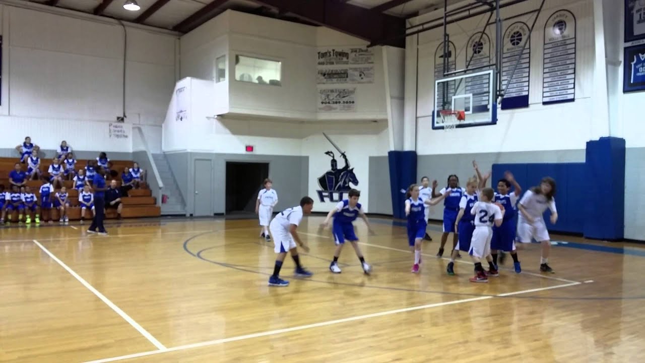 First Coast Christian School intramural Basketball - Older Kids - YouTube